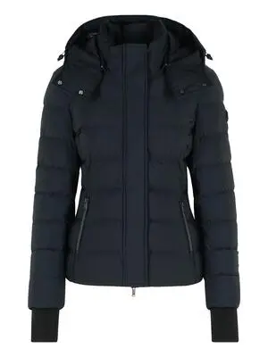 MOOSE KNUCKLES Moose Knuckles Hooded Logo Patch Jacket