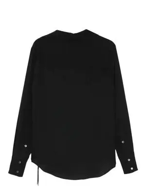 CENERE GB Tie-fastening Long-sleeve Shirt