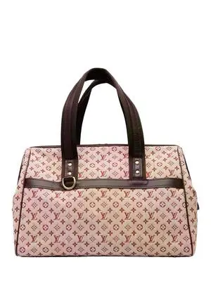 LOUIS VUITTON 2001 Monogram Mini Lin Josephine Gm Handbag