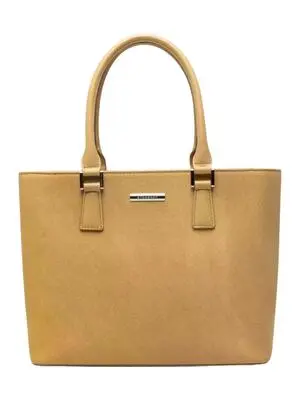 BURBERRY 2000-2017 Leather Tote Bag