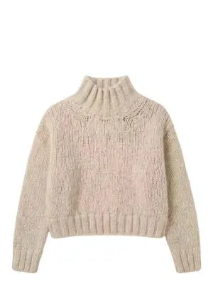 ROBERTO COLLINA Chunky-knit High-neck Sweater