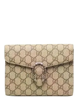 GUCCI 2000-2015 Gg Supreme Dionysus Clutch Bag