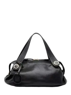 LOEWE 2007 Leather Anagram Shoulder Bag