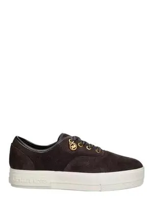 MICHAEL KORS Lindsey Platform Sneakers In Perforated Suede