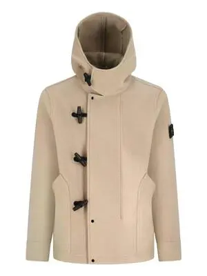 STONE ISLAND 4100039 Heavy-melton Parka
