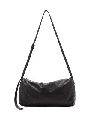 THE ROW Alix Washed Leather Bag Brown