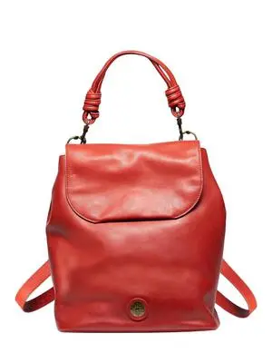 Will Leather Goods Venice Backpack Rosso
