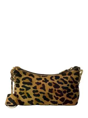 Prada Printed Calf Hair Leather Mini-bag Neutrals