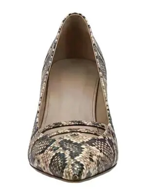 GIABORGHINI Gigi Snakeskin-effect Pumps