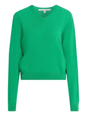 RÙADH The Sanderson Cashmere V-neck Sweater - Green