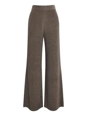 COLOMBO Cashmere-blend Wide Trousers