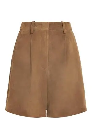 JOSEPH Suede Suze Shorts