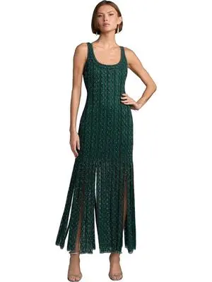 MAC DUGGAL COLLECTION Sleeveless Embellished Panel Maxi Dress