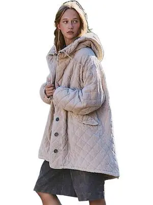 FREE PEOPLE FP One Snowdrift Quilted Jacket