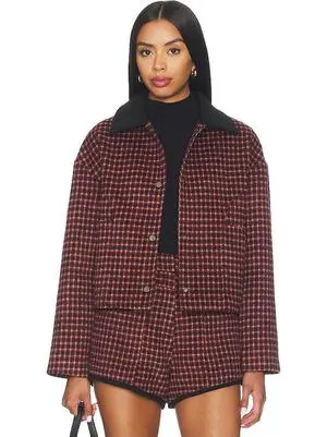 LINE & DOT Line & Dot Norma Jacket In Red.