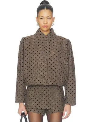 LINE & DOT Line & Dot Millie Jacket In Brown.