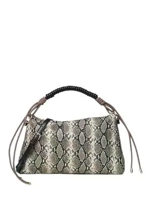 V°73 Snake-effect Tote Bag