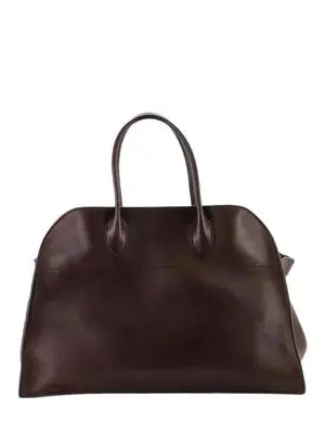 THE ROW E/w Margaux Leather 17 Tote Bag