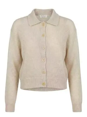 BRUNELLO CUCINELLI Sequin-embellished Mohair Cardigan