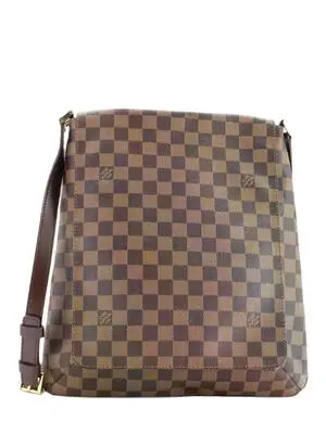 LOUIS VUITTON Musette Handbag Damier Gm Crossbody Bag