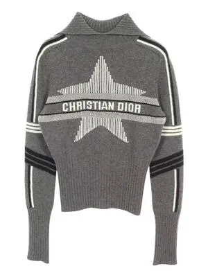 DIOR 2010s Logo-detail Sweater