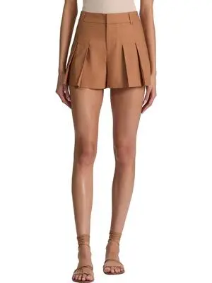ALICE + OLIVIA Blaire Pleated Short