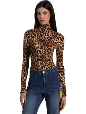 ALICE + OLIVIA Delaina Turtleneck Top