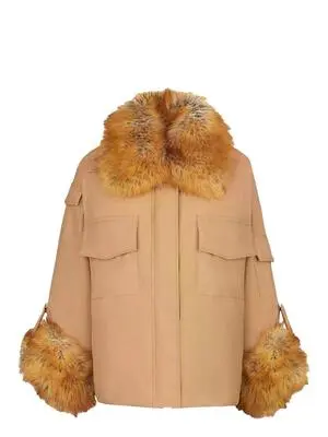 CANADIAN Yoho Faux-fur Trim Jacket