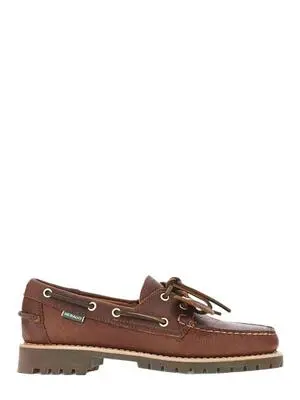 SEBAGO Lace-up Lug-sole Boat Shoes