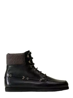 CAR SHOE Grain Leather Ankle Boots