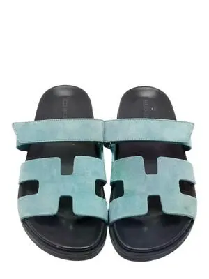 HERMÈS Chypre H-shaped Strap Sandals