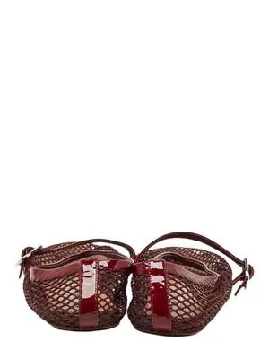 ALAÏA Mesh Ballet Flats