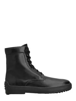 TOD'S Winter Gommino Ankle Boots In Leather