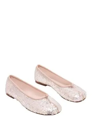 STEVE MADDEN Calico Sequins Ballet Flats