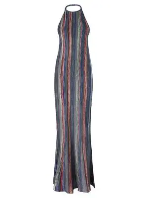 MISSONI Ribbed Viscose Lamé Dress