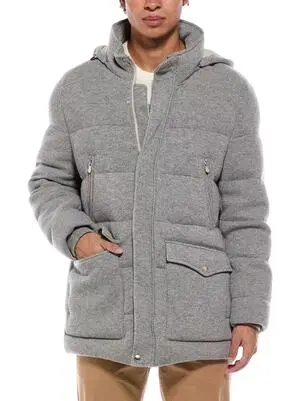 BRUNELLO CUCINELLI Ribbed-knit Padded Jacket