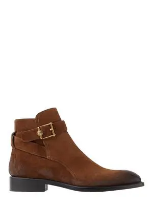 VERSACE Primo Suede Ankle Boots