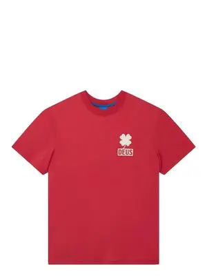 DEUS EX MACHINA Quad Logo-print Cotton T-shirt
