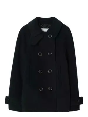 BURBERRY Wool Blend Pea Coat