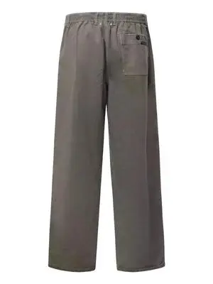 GOLDEN GOOSE Cargo Pants In Smoky Green Cotton Twill