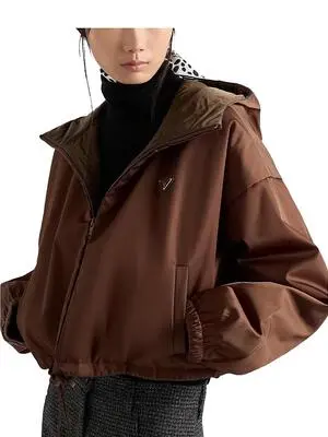 PRADA Re-nylon Hooded Blouson Jacket