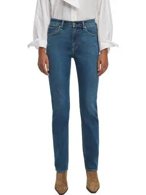 RAG & BONE Sutton High Waist Slim Cigarette Jeans