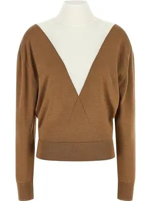 PACO RABANNE Trompe L'oeil Knit Sweater