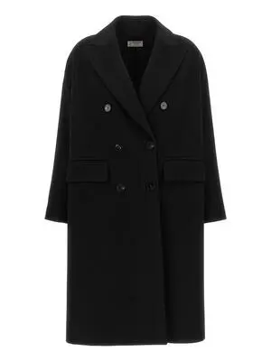 ALBERTO BIANI Oversized Double-breasted Coat