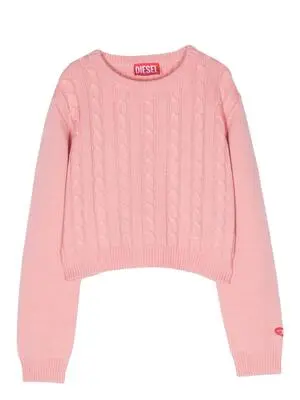 DIESEL® DIESEL® Cable-Knit Sweatshirt