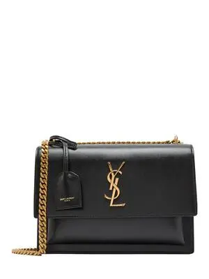 SAINT LAURENT Saint Laurent Leather Shoulder Bag