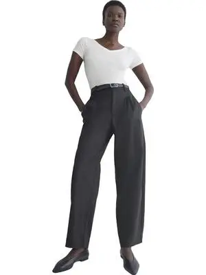 Everlane Tailored Drape Balloon Pant - Black