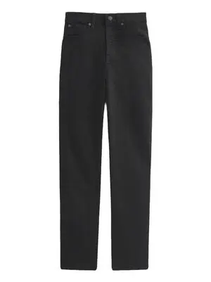 Everlane High-Rise Cigarette Jean Black