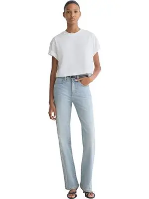 Everlane High-rise Slim Bootcut Jean - Light Indigo