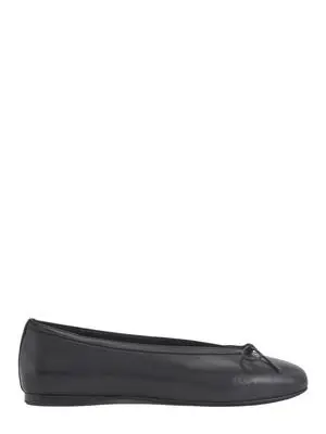 Everlane Made In Italy Ballet Flat - Black Leather